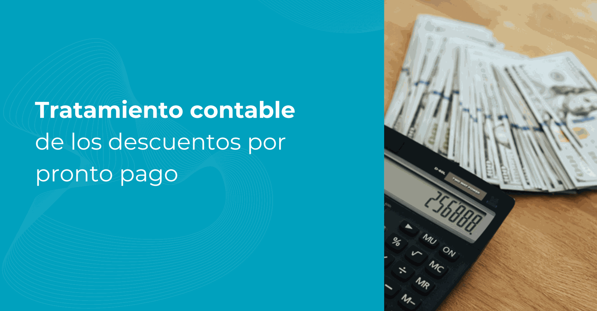 Tratamiento contable de los descuentos por pronto pago | GC Business School